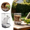 Automatic Bird Feeder for Indoor Use | Transparent Acrylic Cage Feeder ...