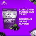 Vitalyte Hydration Electrolyte Replacement Powder Drink Mix, Grape ...