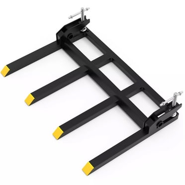 Dextrus 42" Heavy Duty Debris Fork for Tractor Skid Steer Buckets Clamp ...