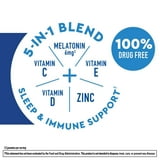 Nature Made Wellblends Sleep & Immune with Elderberry Gummies, Dietary ...