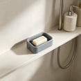 Double Layer Soap Dish with Grids, Thickened Draining Soap Holder, Soap ...