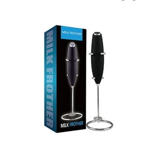 Bloom Nutrition Milk Frother Hand Mixer, Stainless Steel Electric ...