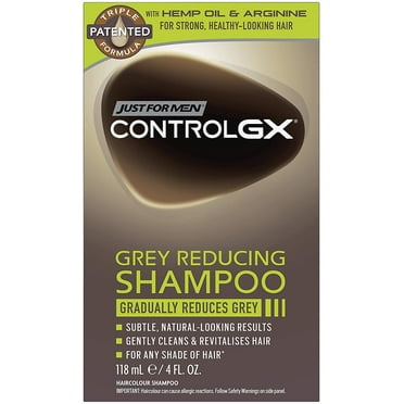 Just For Men ControlGX Grey Reducing Shampoo, 3 pack - Walmart.com