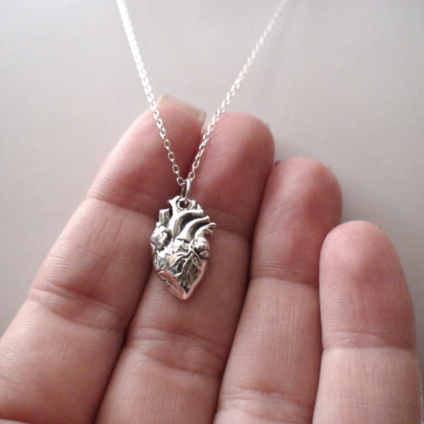 Anatomical Heart Locket