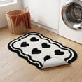 Unique Bargains Aesthetic Ultra Absorbent Shaggy Non Slip Bath Mat ...