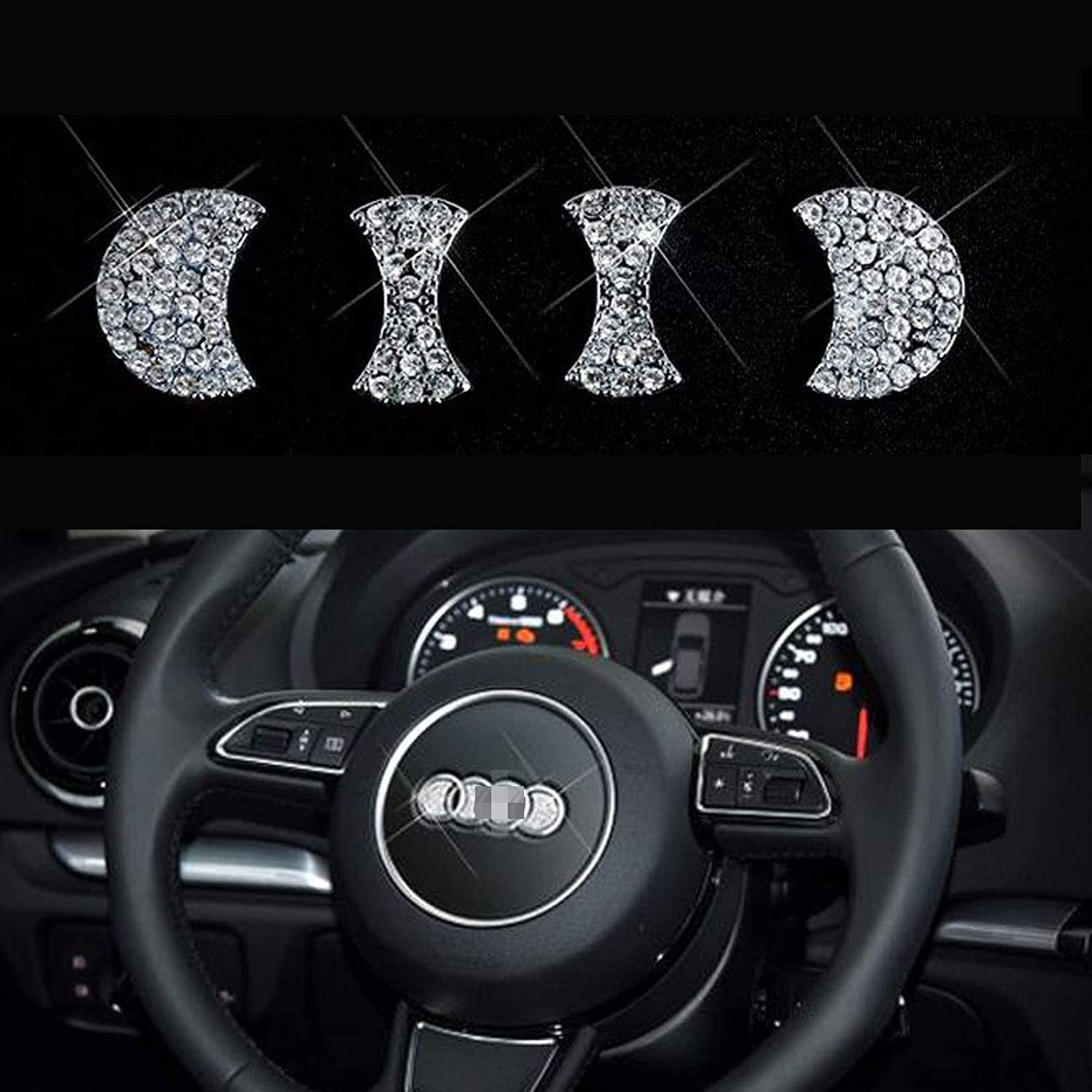 Click here for Laicaiw Bling Bling Car Steering Wheel Decorative... prices