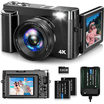 NBD Digital Camera 4K Ultra HD 48MP All-in-One Vlogging Camera with ...