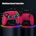 Gamrombo Wireless PS5 Controller, RGB Lighting, Turbo Buttons ...