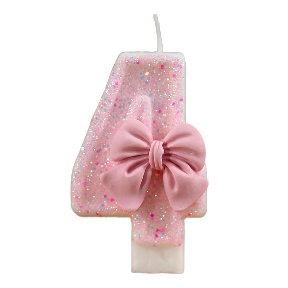 Click here for Wmool Pink Number Birthday Candles 0-9 Big Number... prices