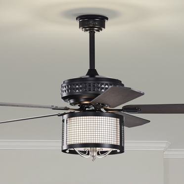 Westinghouse 7216000 52" Brushed Nickel & Rosewood/Bird's Eye Maple ...