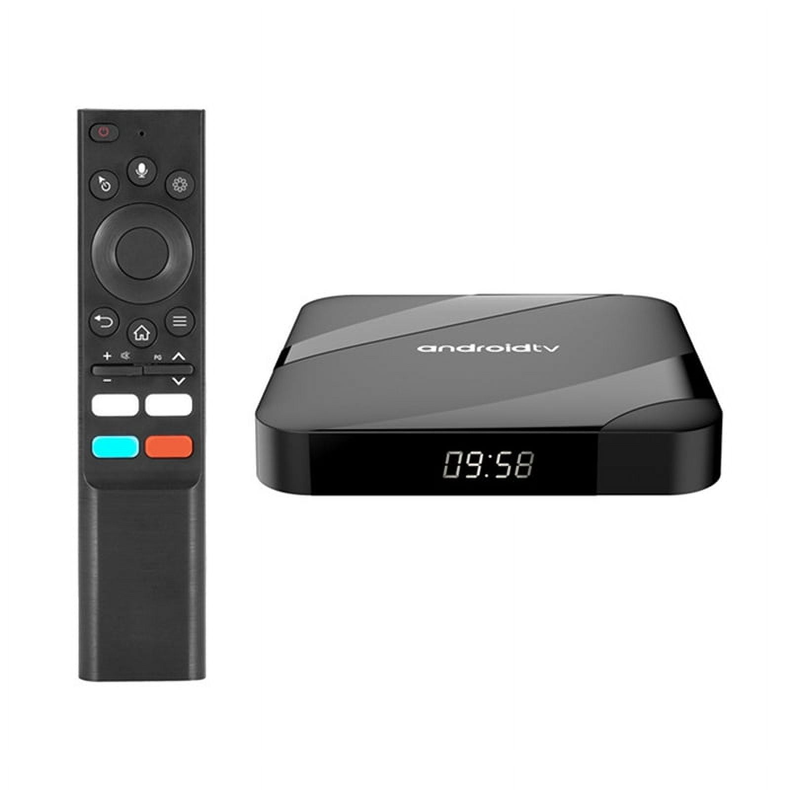 ATV Android 14 Smart TV Box 2G + 16G AV1 S905W2 Quad-Core Dual WiFi Control Remoto por Voz ...