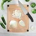 Visualz All-In-One Cutting Board with Non-Slip Feet and Juice Groove ...