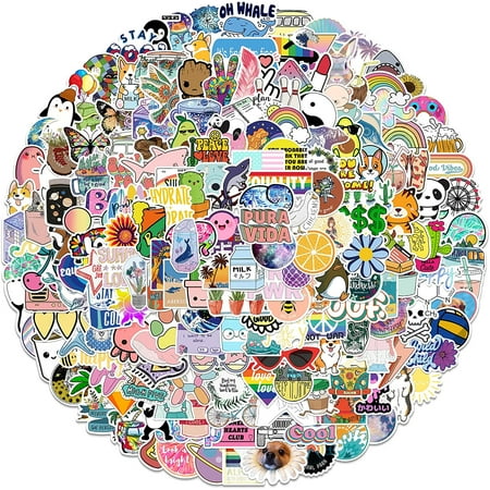 SEEYEON 200Pcs Cute VSCO Stickers for Kids Teens Girls Women ...