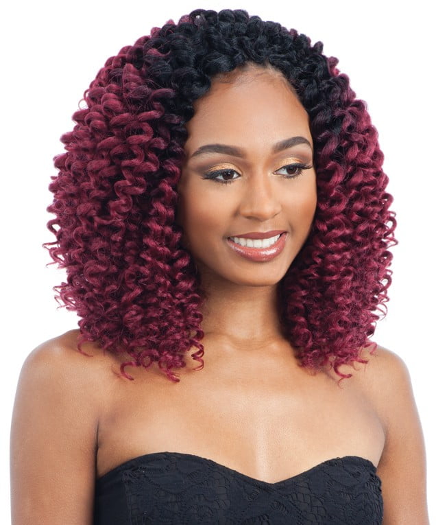 AMPLE CURL - FREETRESS SYNTHETIC 2X WAND CURL CROCHET BRAID [27 ...