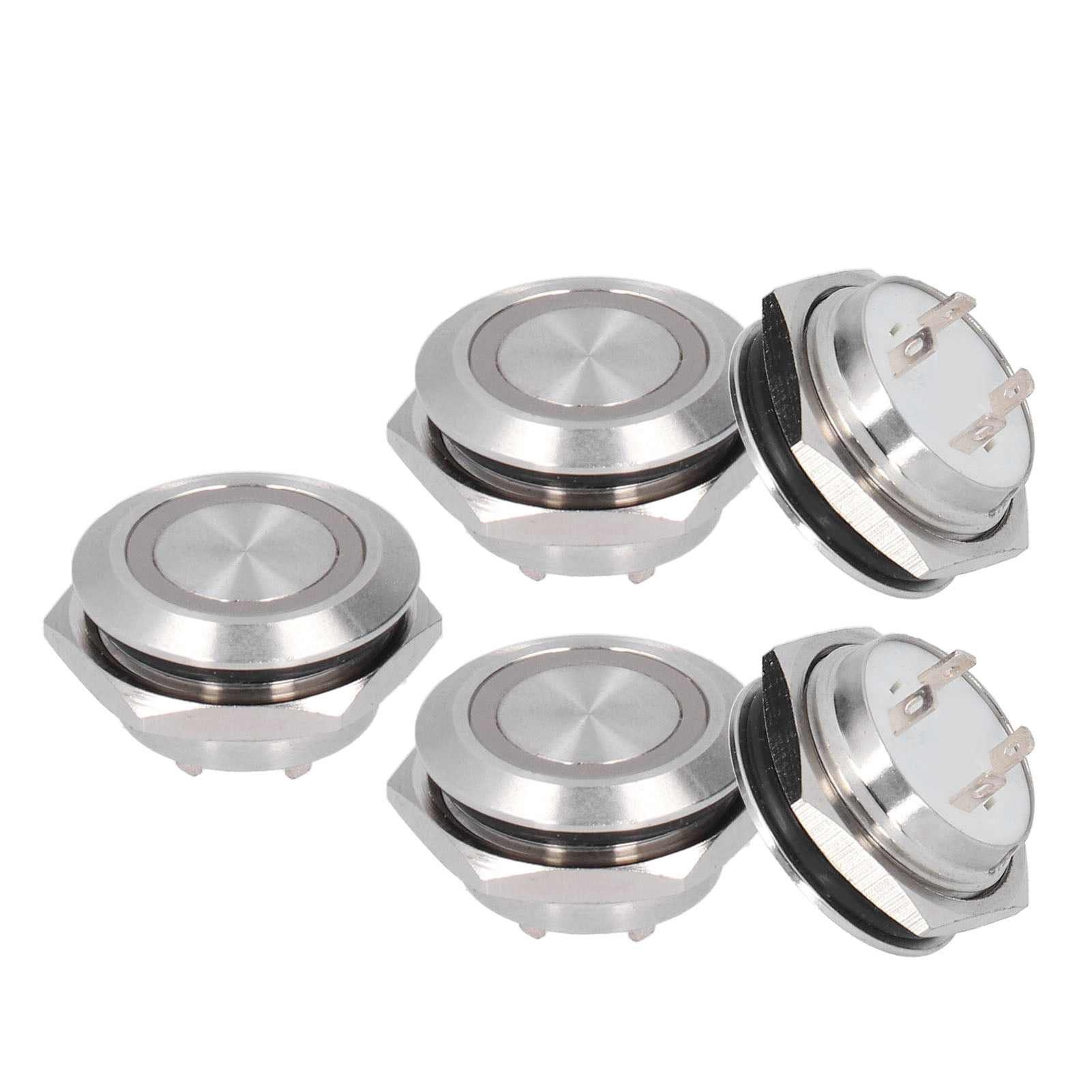 Botón Pulsador Momentáneo, Interruptores De Botón Pulsador De Terminal ...