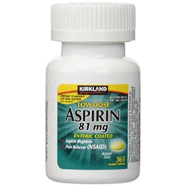 Bayer Low Dose Aspirin 81mg, 400 Safety Coated Tablets for Heart Health ...