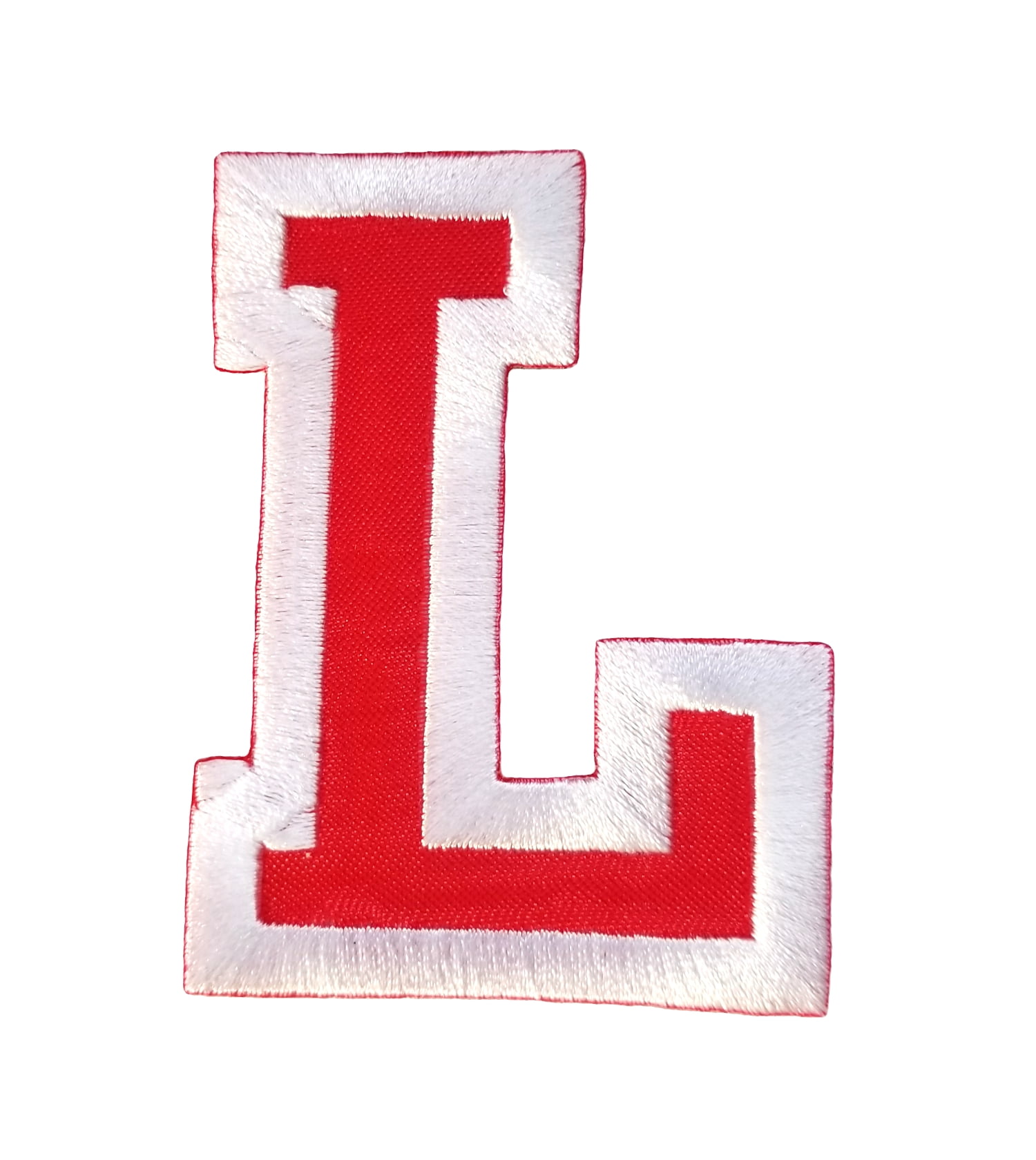Initials A to Z and Numbers College Varsity Letterman Embroidered Iron ...