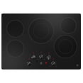 GE 30 Inch Built-In Knob Control Electric Cooktop - Smooth Kitchen ...