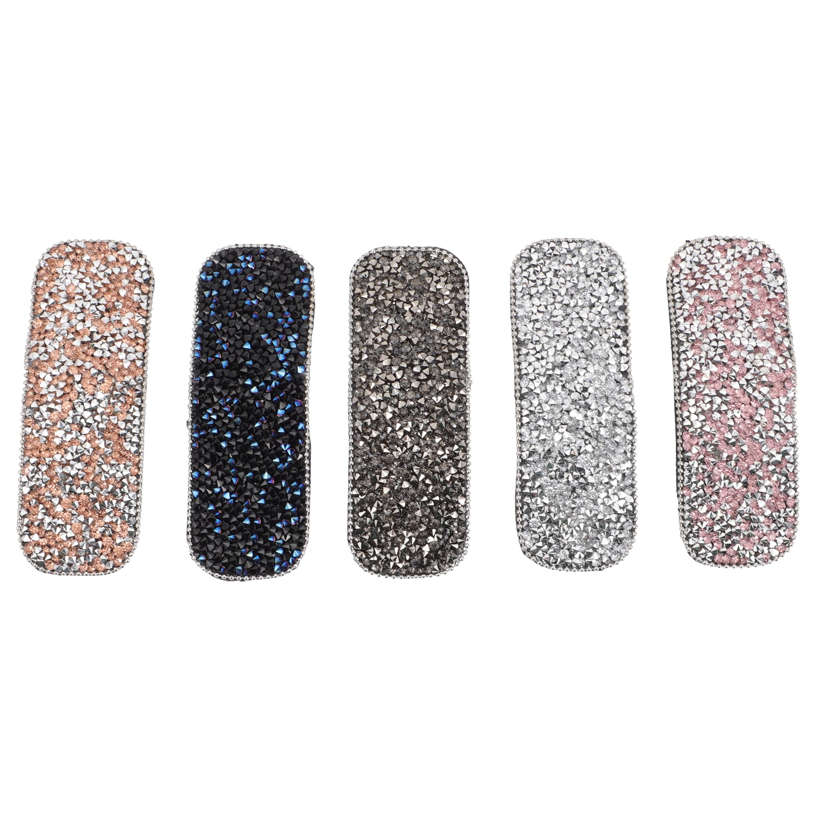 Hemoton Hair Clips Barrettes Rhinestone Snap Decorative Diamond Hairpin ...