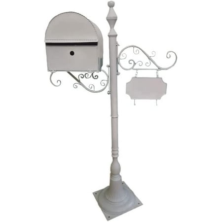 Outdoor Mailbox, European-Style Vertical Mailbox, Mail Letter Post Box ...