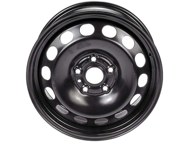 Steel Wheel - Black - 16 Inch - Compatible with 2005 - 2015 Volkswagen ...