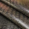 Gator Faux Leather, Soft Textured Crocodile Vinyl Fabric, Alligator ...