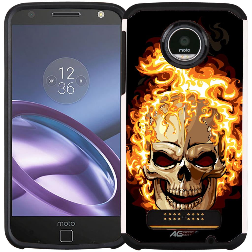 Moto Z Play Droid Case - Armatus Gear (TM) Slim Hybrid Armor Case ...