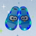 WZEIIOT Girls Summer Slippers Cartoon Big-Eye Light Up Comfortable ...