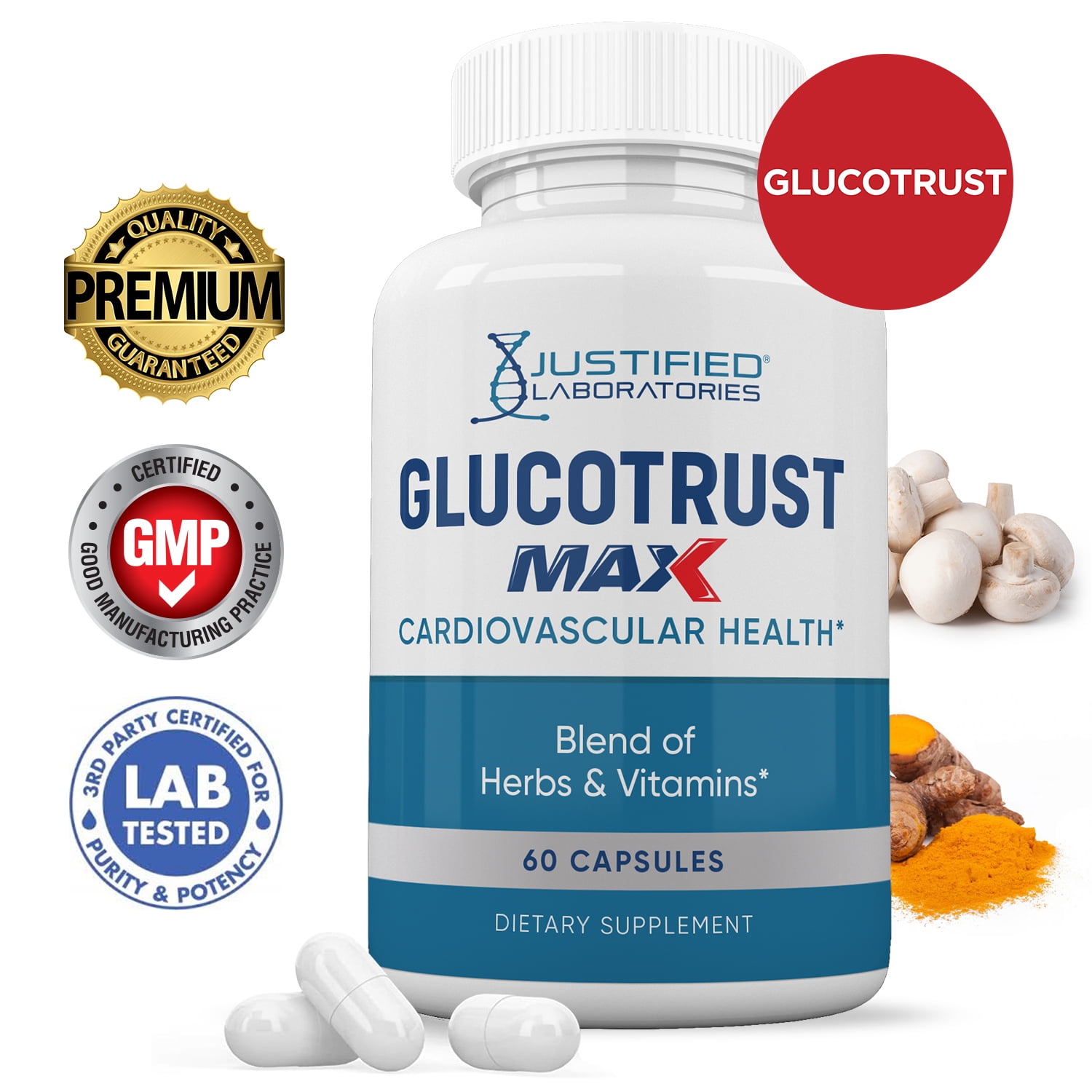 Glucotrust Max Advanced Formula 1295MG - Walmart.com
