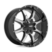 20x10 Moto Metal MO978 RAZOR Satin Black Machined Red Tint Wheel 6x135 ...