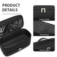 Double Layer Travel Case for Hair Dryer Brush & Styler, Universal ...