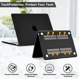 Techprotectus Hard-Shell Laptop Sleeve with Keyboard Cover Black (TP-BK ...