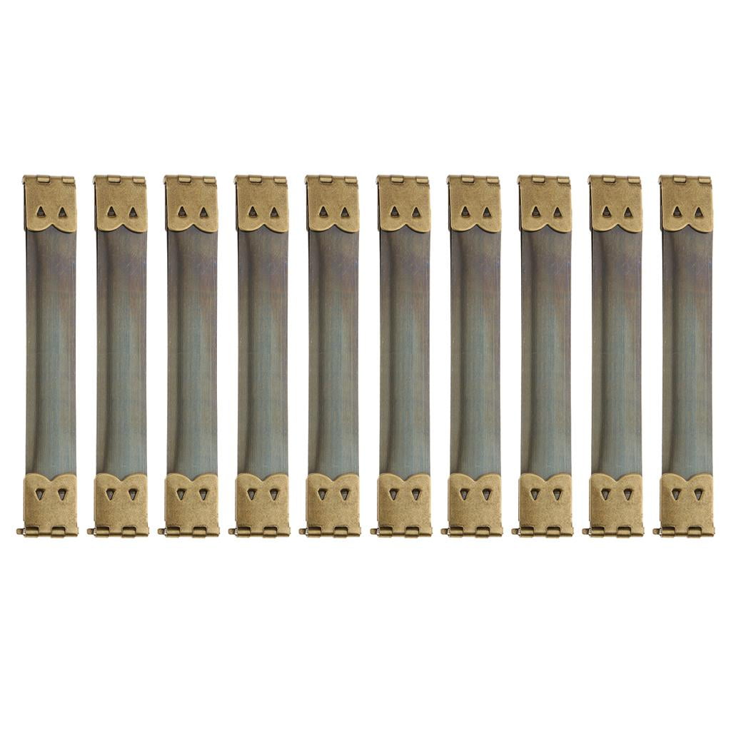 10 Pcs Shrapnel Metal Mouth for Purse Diy bag with chain - Bronze 10 ...