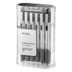 TUL BP3 Retractable Ballpoint Pens, Fine Point, 0.8mm, Black Ink ...