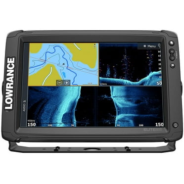 Lowrance 00015851001 Hook Reveal 9 In. Fishfinder TripleShot with Down ...
