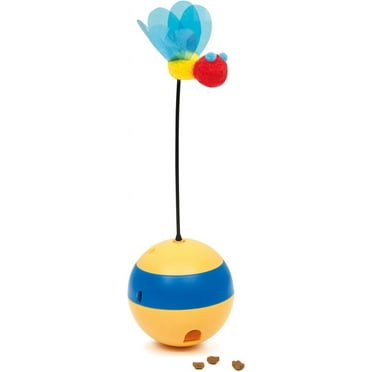 Iconic Pet Knock 'n' Roll Interactive Spinning Cat Toy - Walmart.com