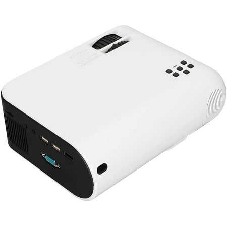 Video Projector, Infrared Remote Control 50W Mini Projector HiFi Stereo ...