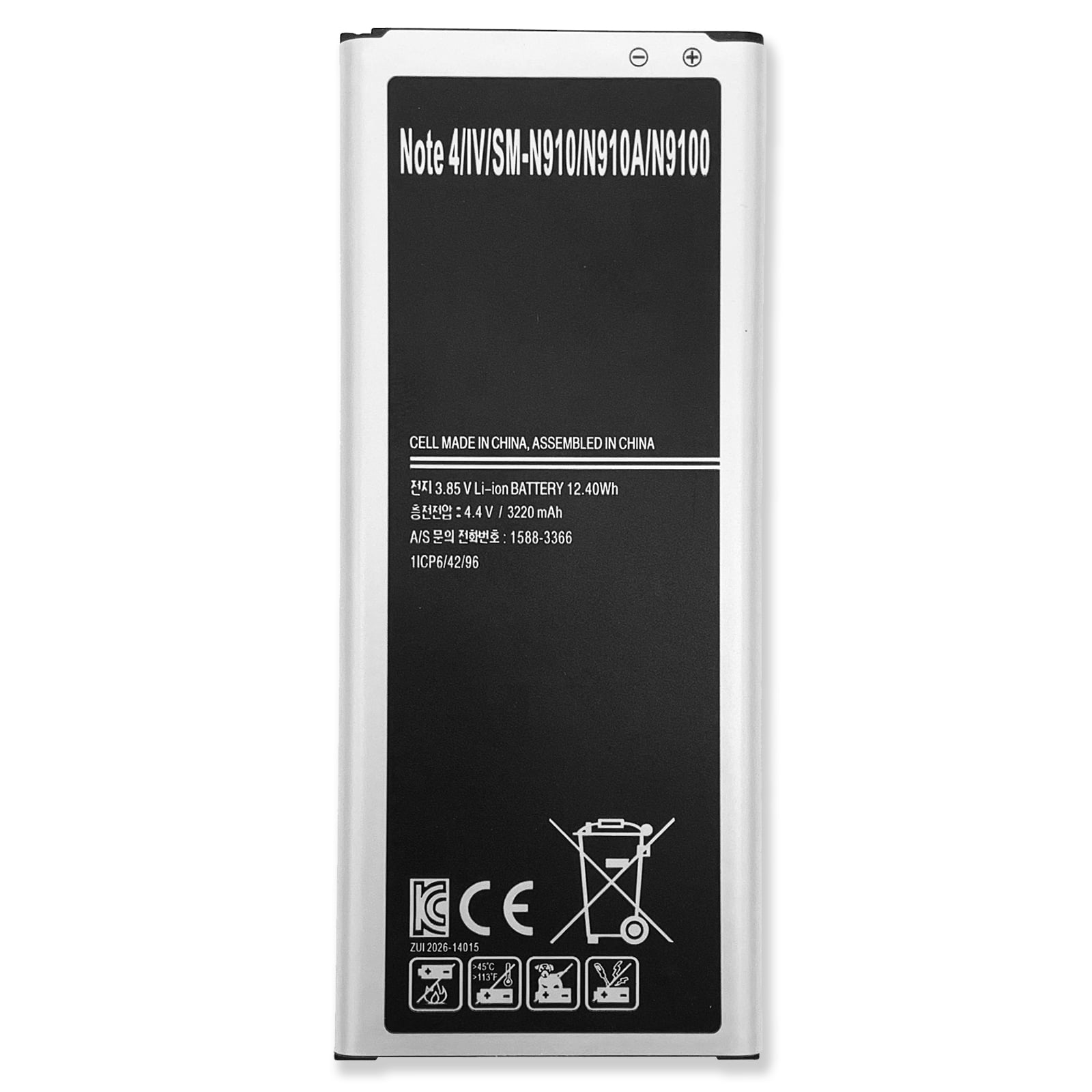 New Battery For Samsung Galaxy Note 4 N910 N910a N910t N910v N910p Eb