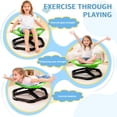 Spinning Chair for Autistic Kids, Sensory Swivel Chair with Light and ...