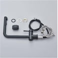 Black Kitchen Faucet Pull Out Kitchen Mixer with 2-Way Spray 360 ...