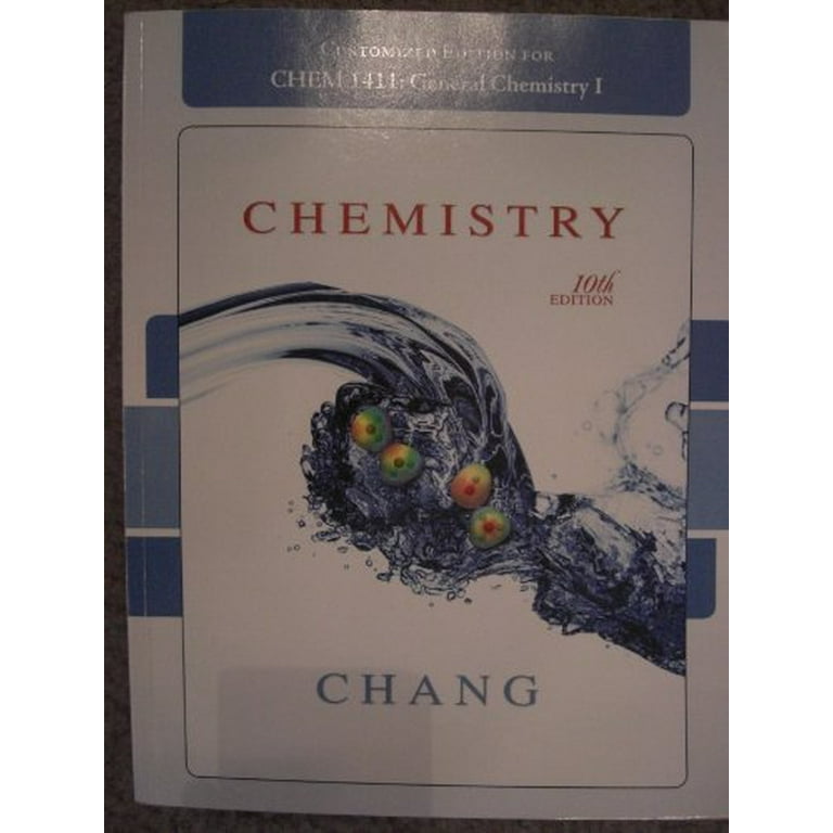 General Chemistry Textbook Chang