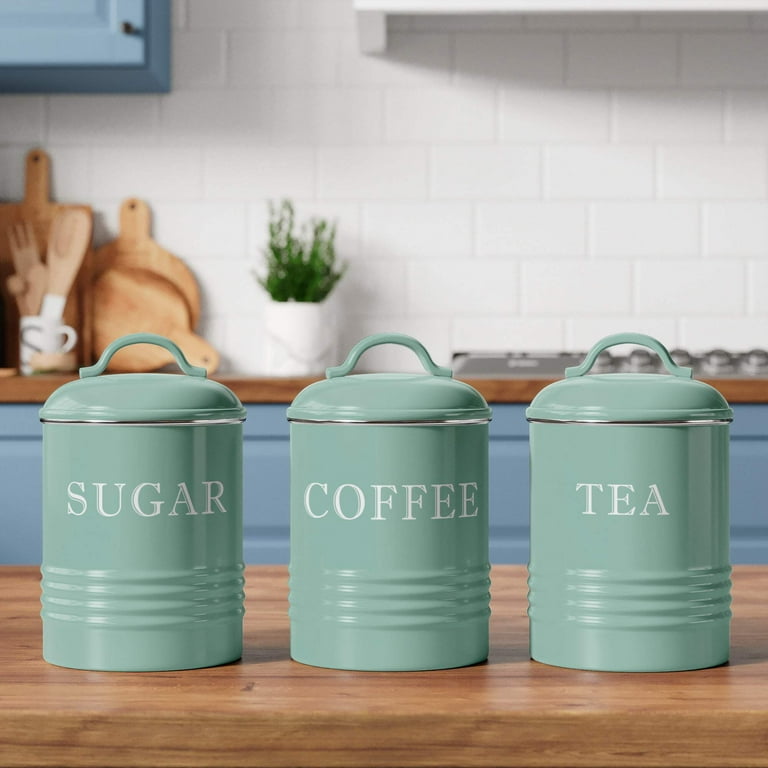 Vintage Kitchen Canister Set Kitchen Canister Sets Canister Sets For