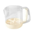 DOLITY Egg Stand Mixer Portable Semi Automatic Whisk for Milk Powder ...
