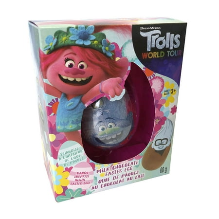 Trolls Milk Chocolate Egg w/ Marshmallow Surprise | Walmart Canada