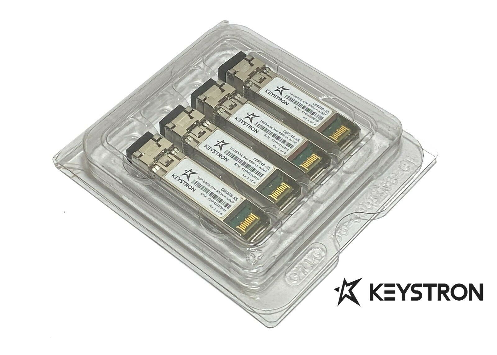 HPE Compatible C8R24B MSA 16Gb Short Wave Fibre Channel SFP+ 4-pack ...