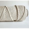 8mm Single Strand Cotton Macrame Cord - Natural - Walmart.com