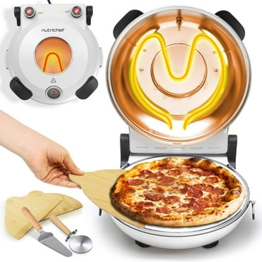 Presto 03430 Pizzazz Plus Rotating Oven - Electric Indoor Pizza Cooker ...