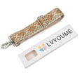 Wide Purse Strap Adjustable Replacement Crossbody Bag Strap Silver ...