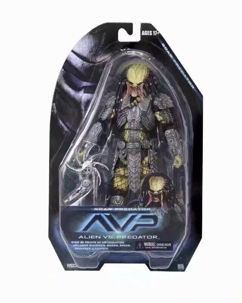 AVP-Figurine d'action Scar, Predator, Chopper, Celtic, Scar, Masked ...