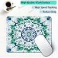 Custom Mouse Pad with Non-Slip Rubber, Small Square Design for Wireless ...